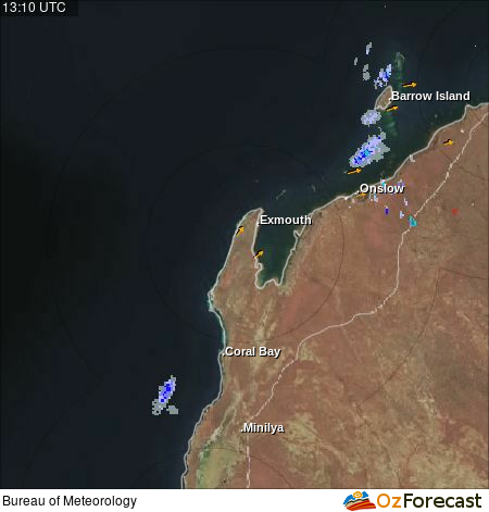 Oz Forecast - Exmouth Radar, Forecast, Tides and Weather Stations