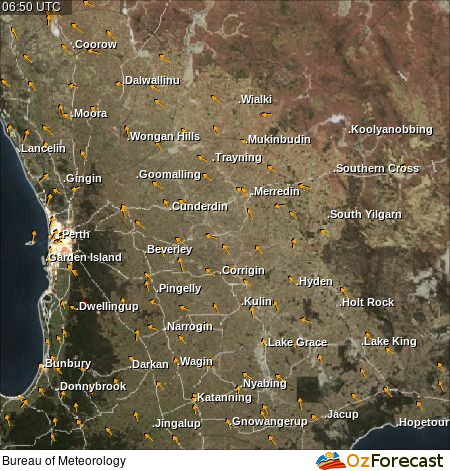 Oz Forecast - Merredin, WA Radar, Forecast and Weather Stations