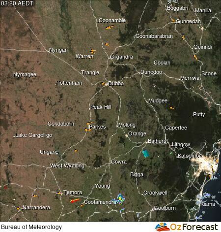 Oz Forecast - Orange, NSW Radar, Forecast and Weather Stations