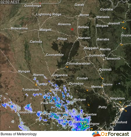 Oz Forecast - Baradine, NSW Radar, Forecast and Weather Stations