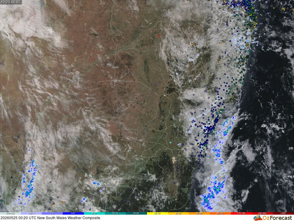 Oz Forecast - New South Wales Weather Radar, Satellite, Bushfires and ...
