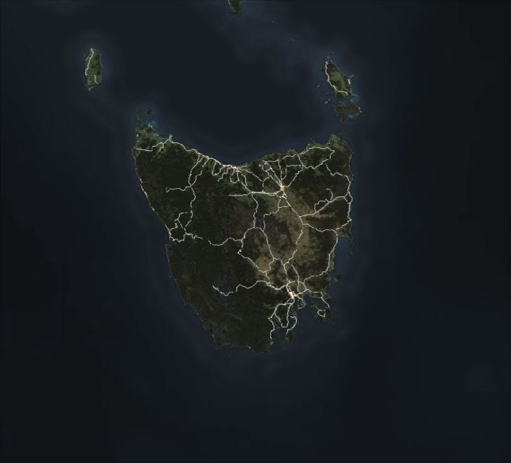 Oz Forecast - Tasmania Weather Radar, Satellite, Bushfires and Lightning